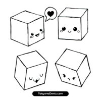 How to Draw 3D Cubes and Freehand Stars