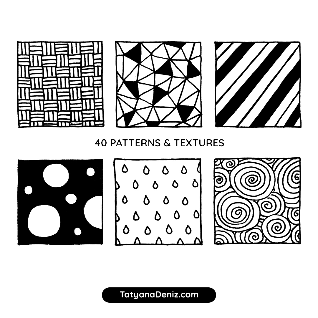 Easy Pattern Drawings