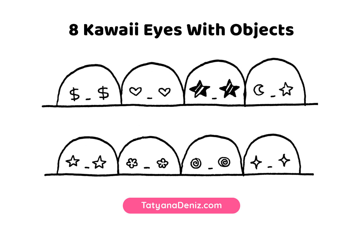 How to Draw Kawaii Eyes and Mouths