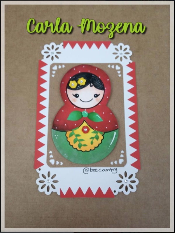 Learn to draw a loveable Russian matryoshka doll in 4 easy steps.