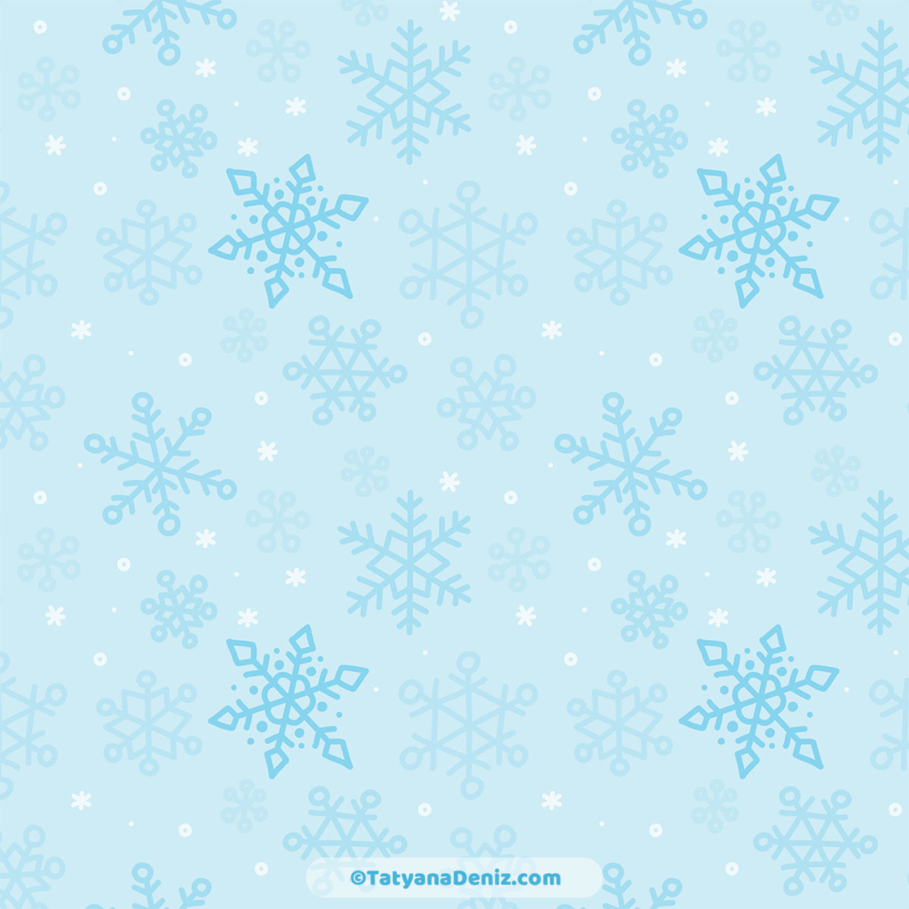 Easy Doodle Snowflakes Step-by-step Tutorial (with Video)