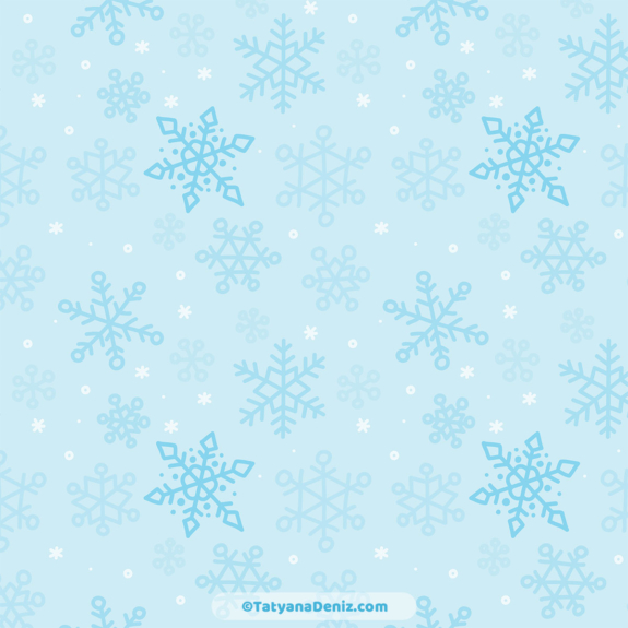 Easy Doodle Snowflakes Step-by-step Tutorial (with Video)