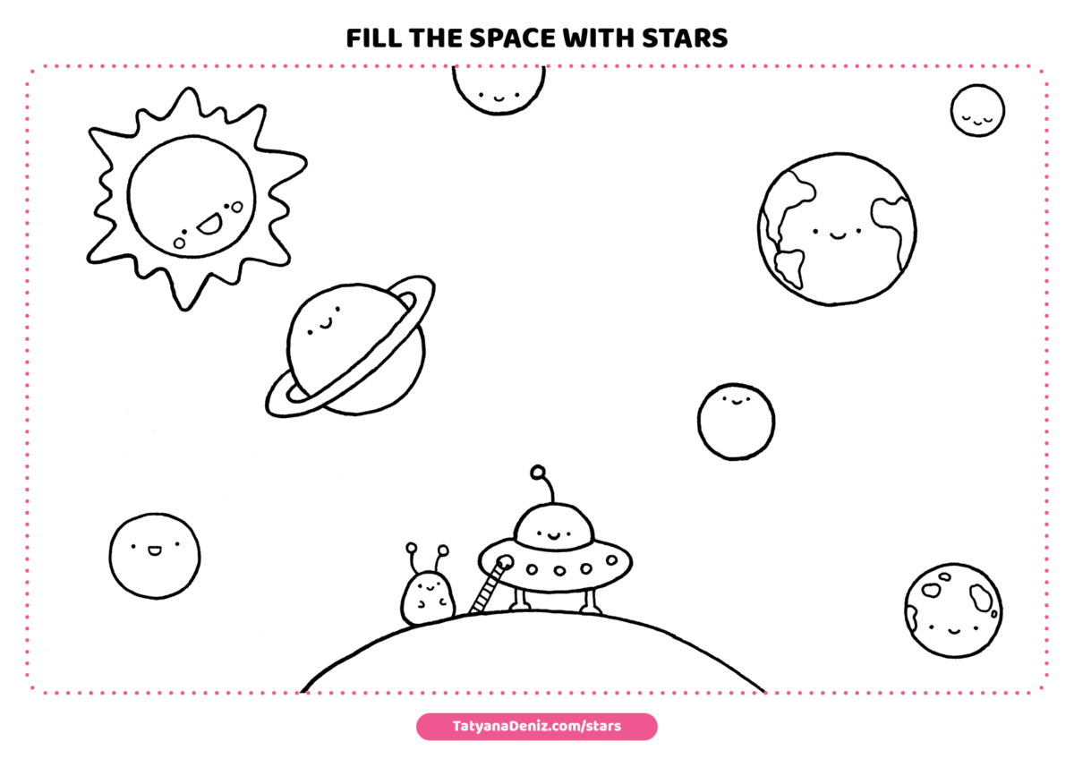 How to Draw a Star Freehand with Free Printable Worksheets