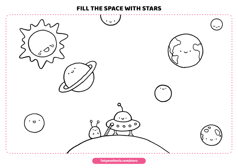 How to Draw a Star Freehand with Free Printable Worksheets