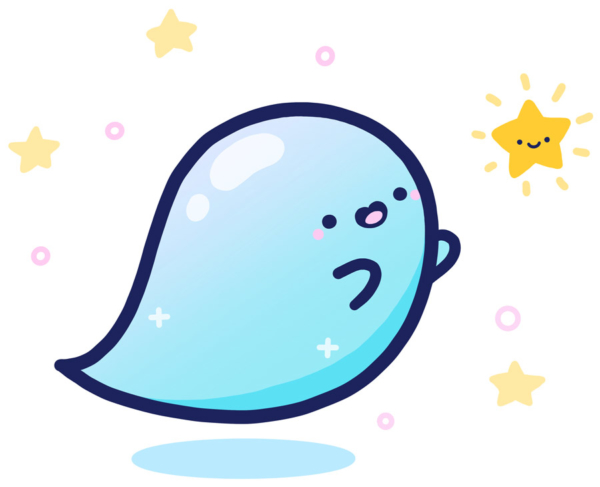 How to Draw Kawaii Ghost Step-by-step with Tatyana Deniz