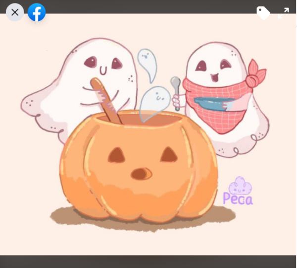 How to draw a cute Halloween ghost drawing tutorial