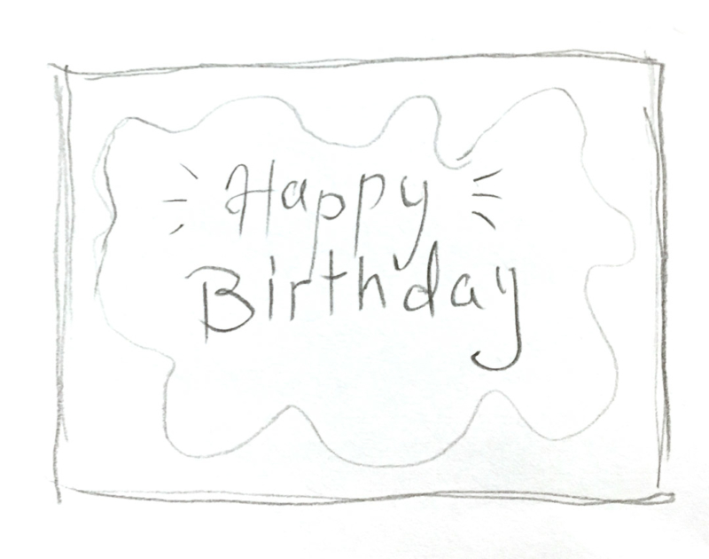 Fun and Easy DIY Cards with Ink and Watercolor - Drawing Challenge