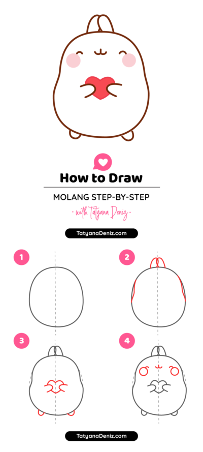 How to Draw Molang: Step-By-Step Tutorial for Beginners