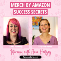 Merch by Amazon Tips for Beginners | Interview with Anna Hartzog