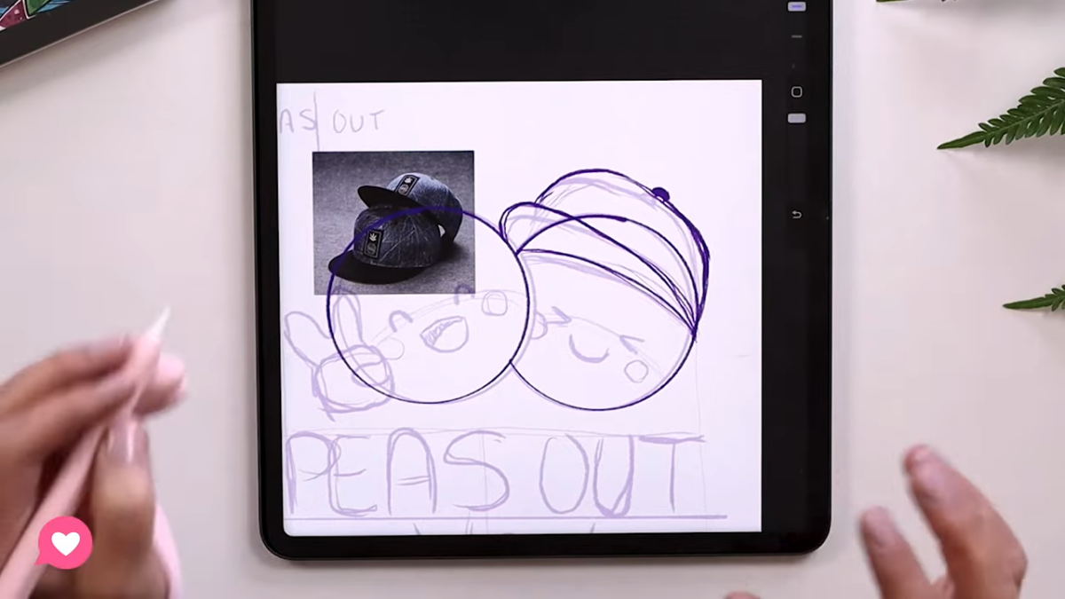 How To Draw Kawaii Pun in Graffiti Style in Procreate Step by Step