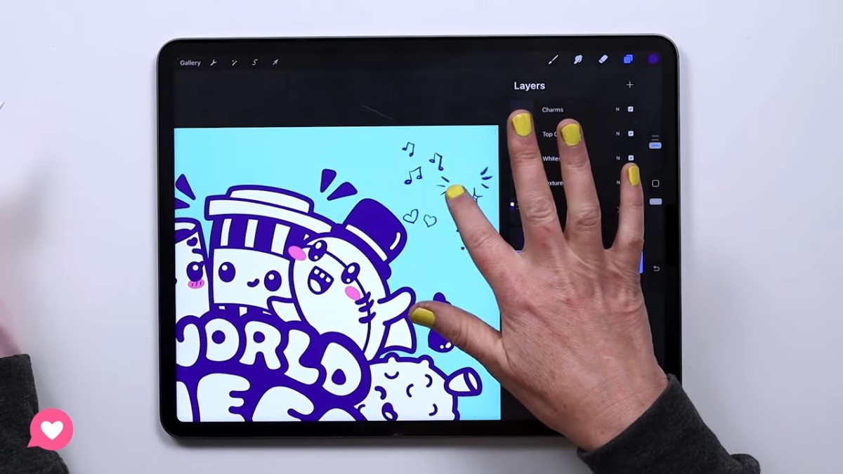 Create a FULL PAGE Doodle in Procreate: Step-by-step Tutorial