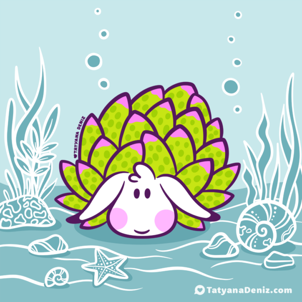 Kawaii Art by Tatyana Deniz