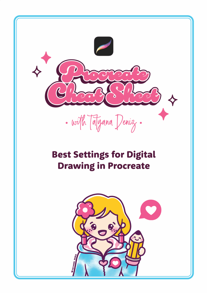 Procreate Cheat Sheet Download - Tatyana Deniz